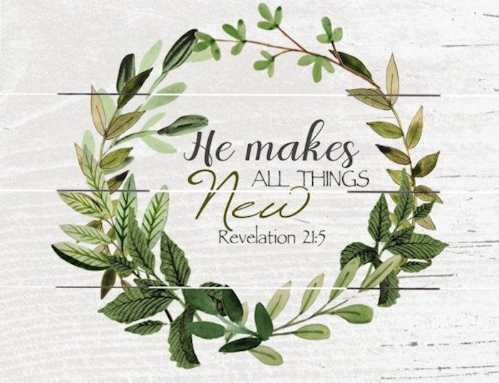 He Makes All Things New - Wall Plaque – Joseph's