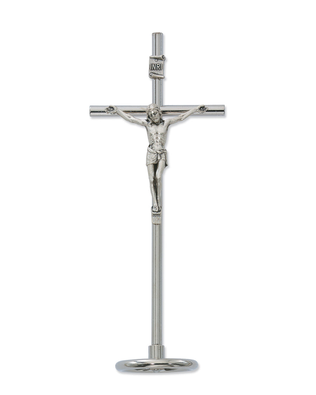 Thin Metal Standing Crucifix 6.5" – Joseph's