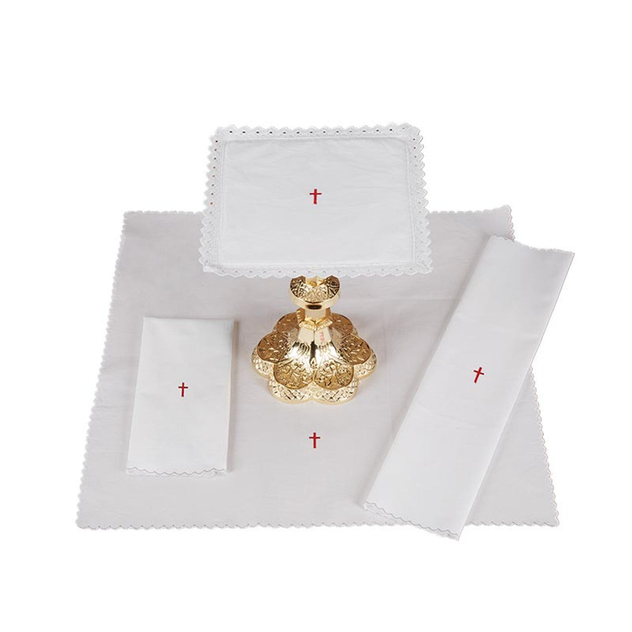 Small Red Cross Altar Linen Set – Joseph's