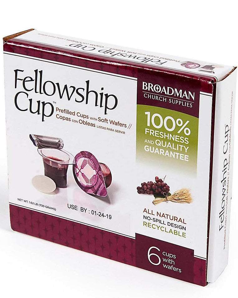 Pre-filled Fellowship Cups: Juice and Wafer (Box of 6) – Joseph's