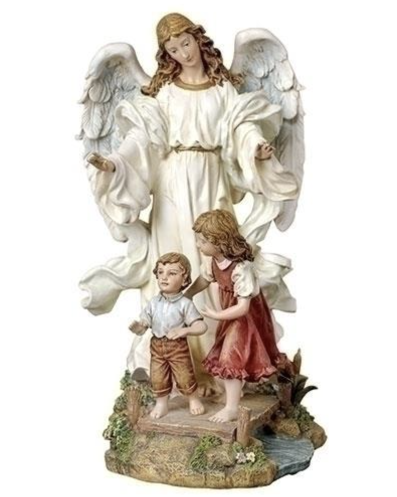 Guardian Angel at the Bridge Statue 10" – Joseph's