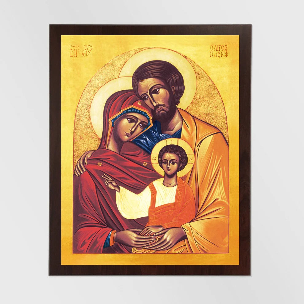 Icon: Holy Family 8x10" – Joseph's