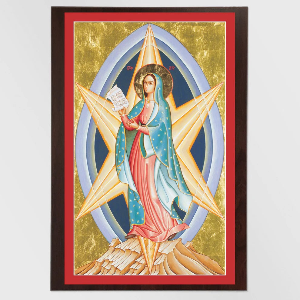 Icon: Mary Star of the New Evangelization 8.5" x 13" – Joseph's