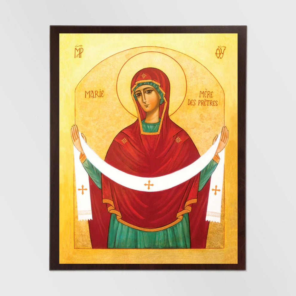 Icon: Mary the Mother of Priests 8x10" – Joseph's