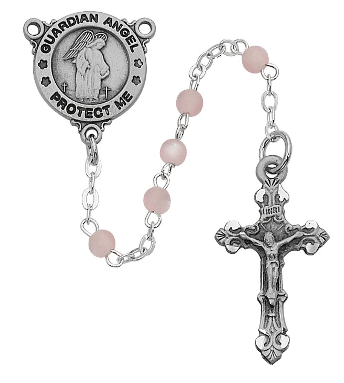 Pink Guardian Angel Rosary – Joseph's