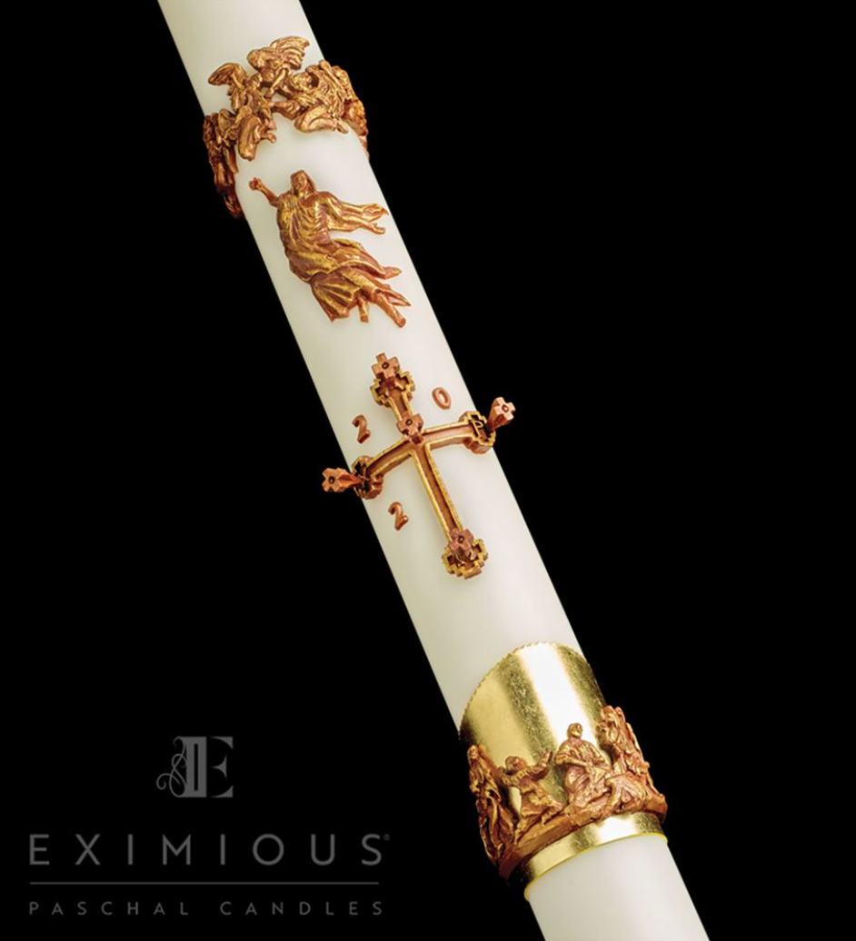Eximious Paschal Candle: Mount Olivet – Joseph's