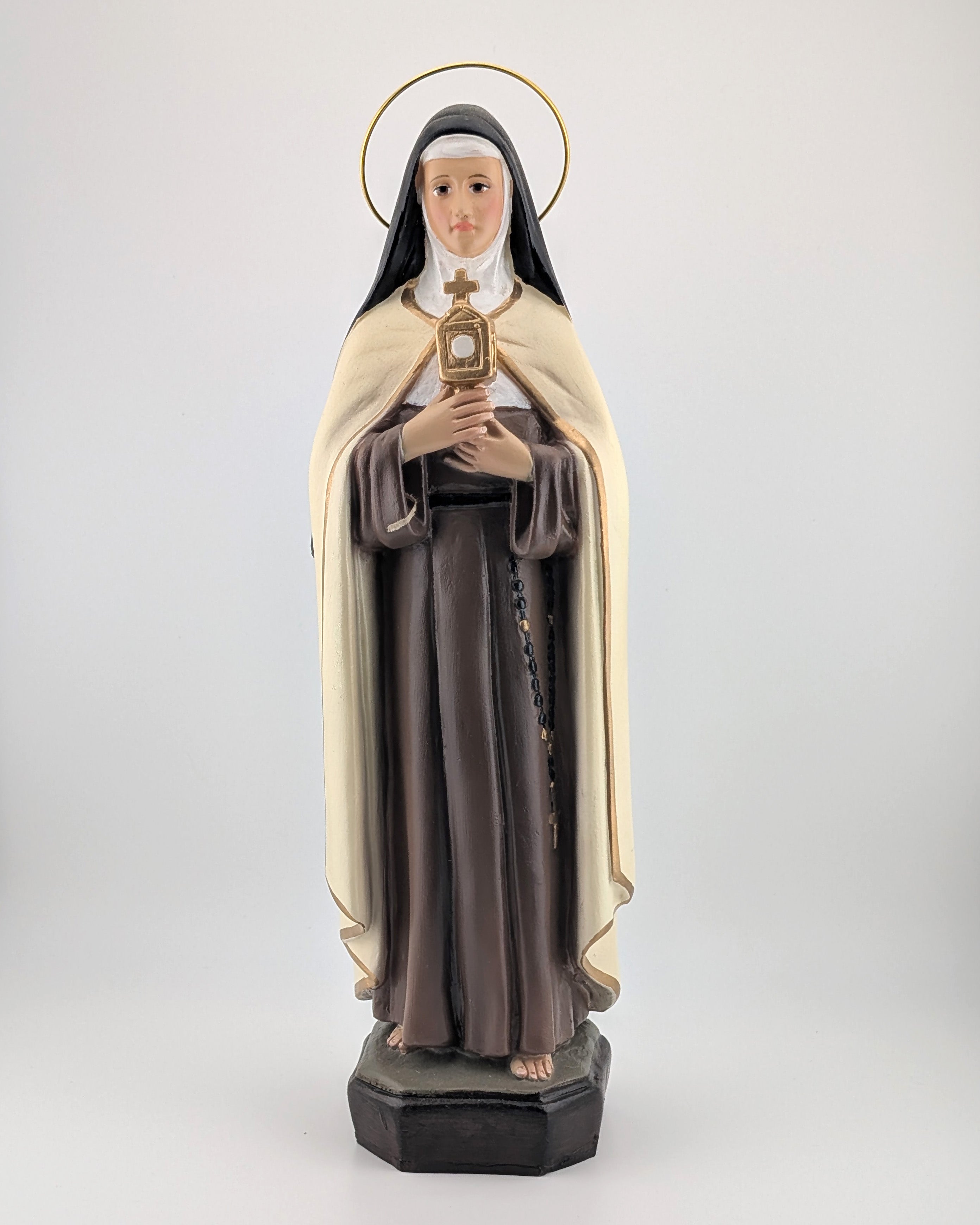 St. Clare of Assisi Statue 12" – Joseph's