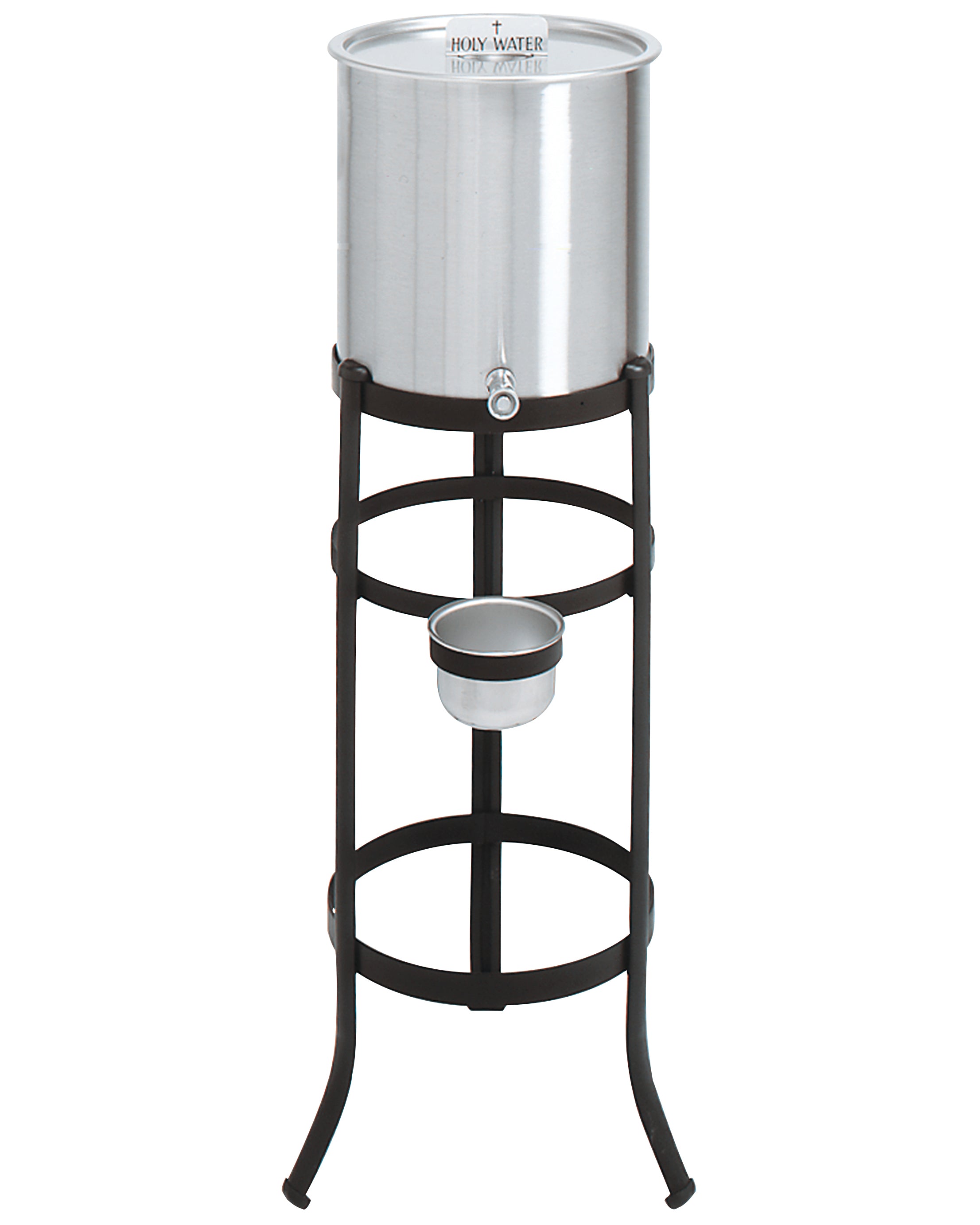 Stainless Steel Holy Water Tank with Stand 6 Gallons – Joseph's