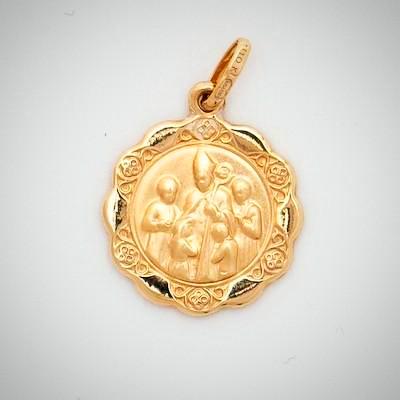 10k Gold Ornate Confirmation Medals – Joseph's