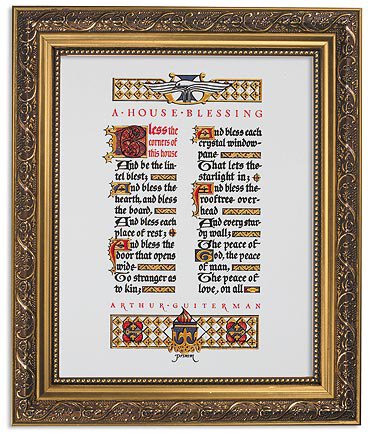 House Blessing Framed Print 11 x 13" – Joseph's