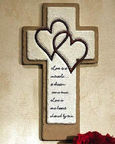 Love is a Miracle Wall Cross 10" – Joseph's