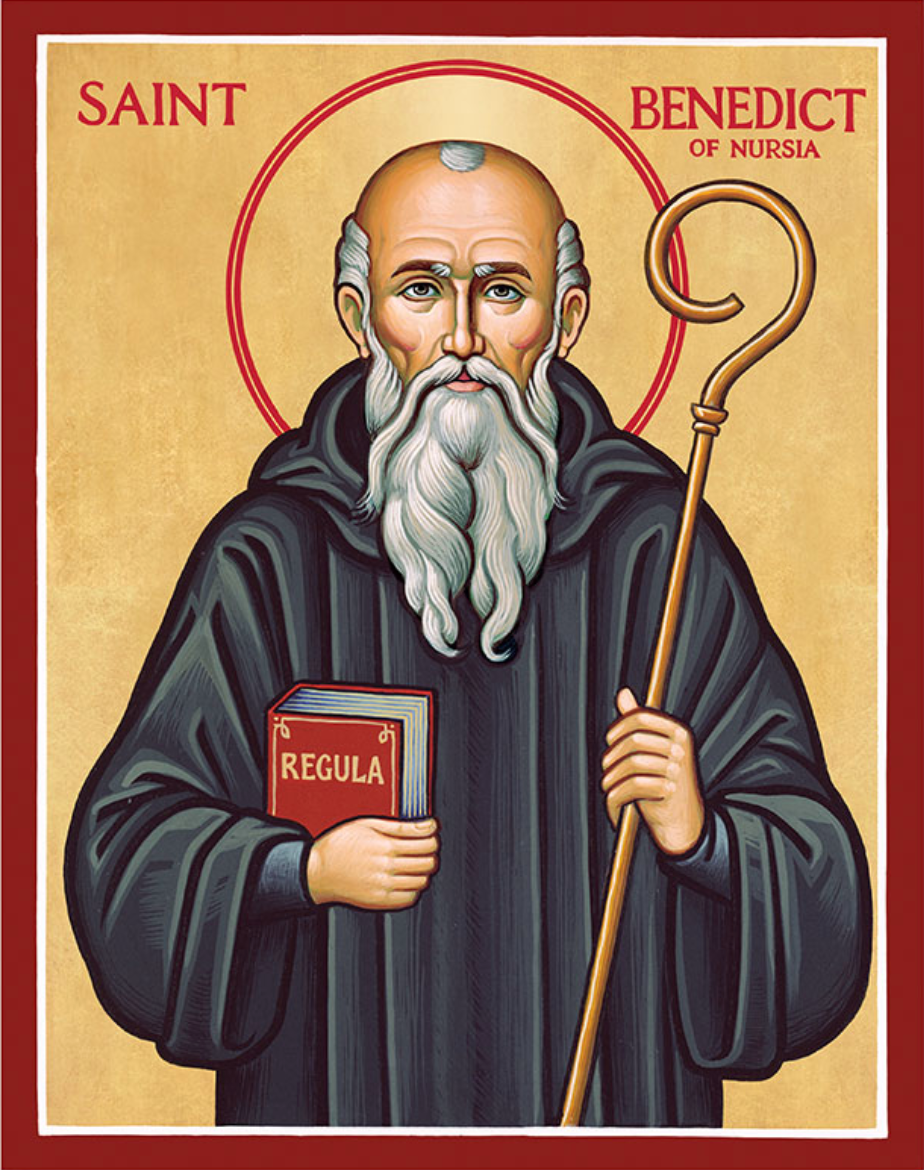 Icon: St. Benedict – Joseph's
