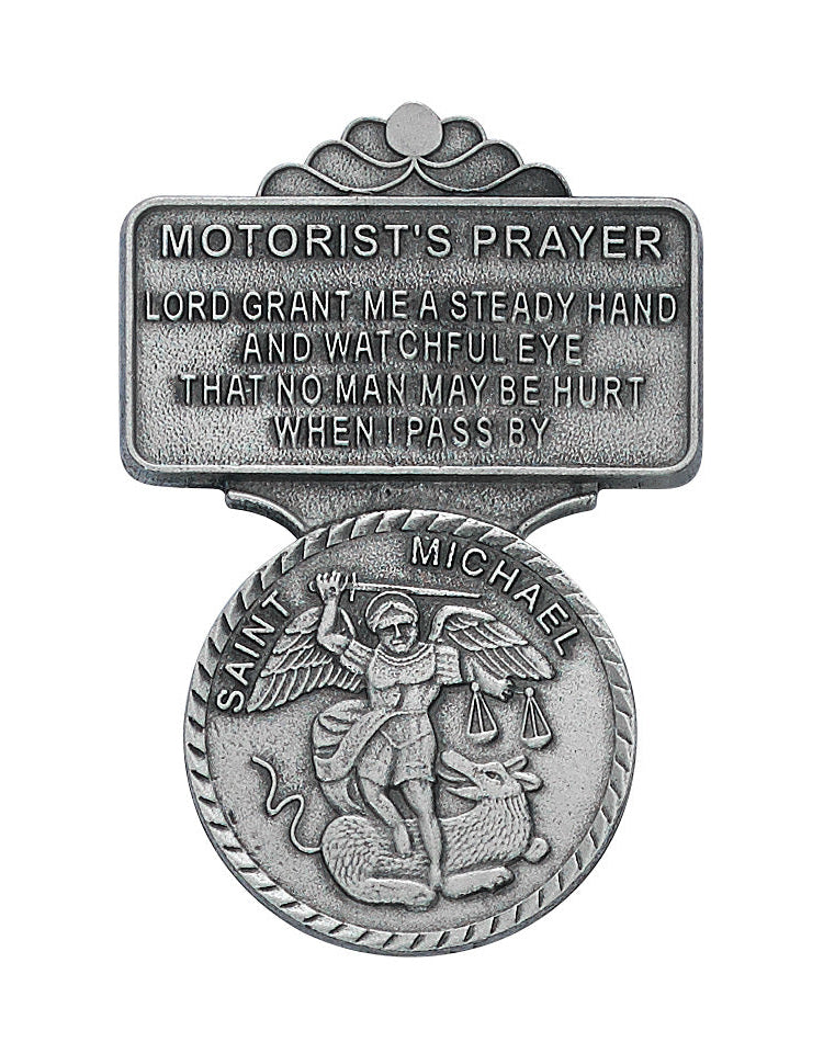 Motorist's Prayer: St. Michael Auto Visor Clip – Joseph's