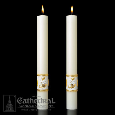 Altar Candles Ornamented – Joseph's Inspirational